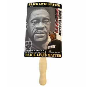 George Floyd | Art | George Floyd Church Fans | Poshmark